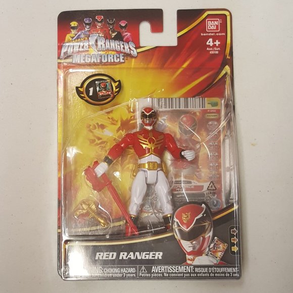 Power Ranger | Toys | Bandai Sabans Power Rangers Megaforce Red Ranger ...